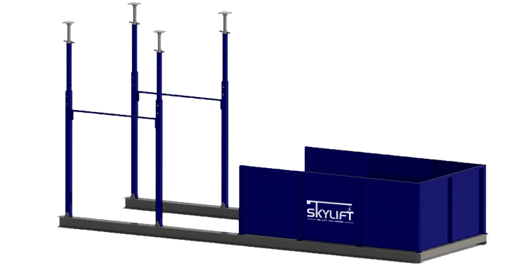 Skylift Static Loading Platform at Modena Machinery in Dubai